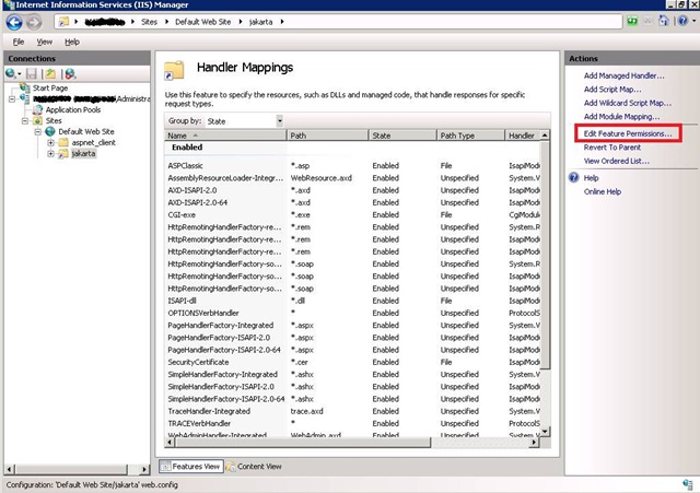 Acitvating the ISAPI Redirect for Tomcat under IIS 7.5 (W2k8 R2) 64 Bit ...